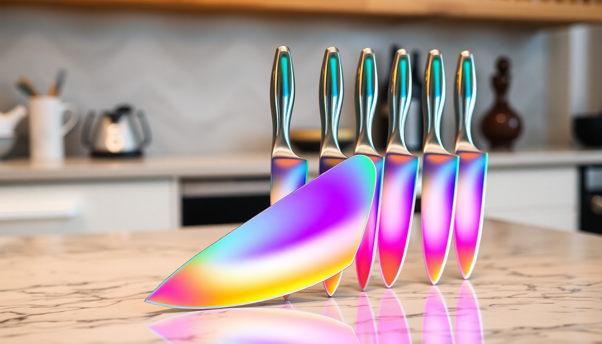 2025 Guide to Unique Damascus Knife Kits & Iridescent Sets – SiliSlick®