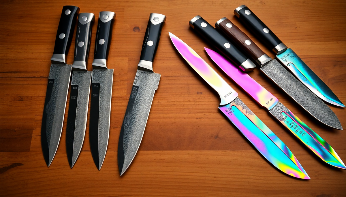 Top Damascus Knife Kits & Iridescent Cutlery for 2025 – SiliSlick®