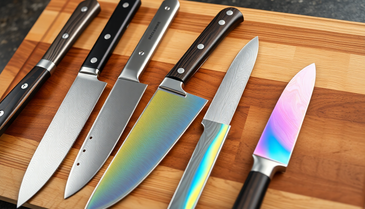 Top Damascus Knife Kits & Iridescent Sets for 2025 – SiliSlick®