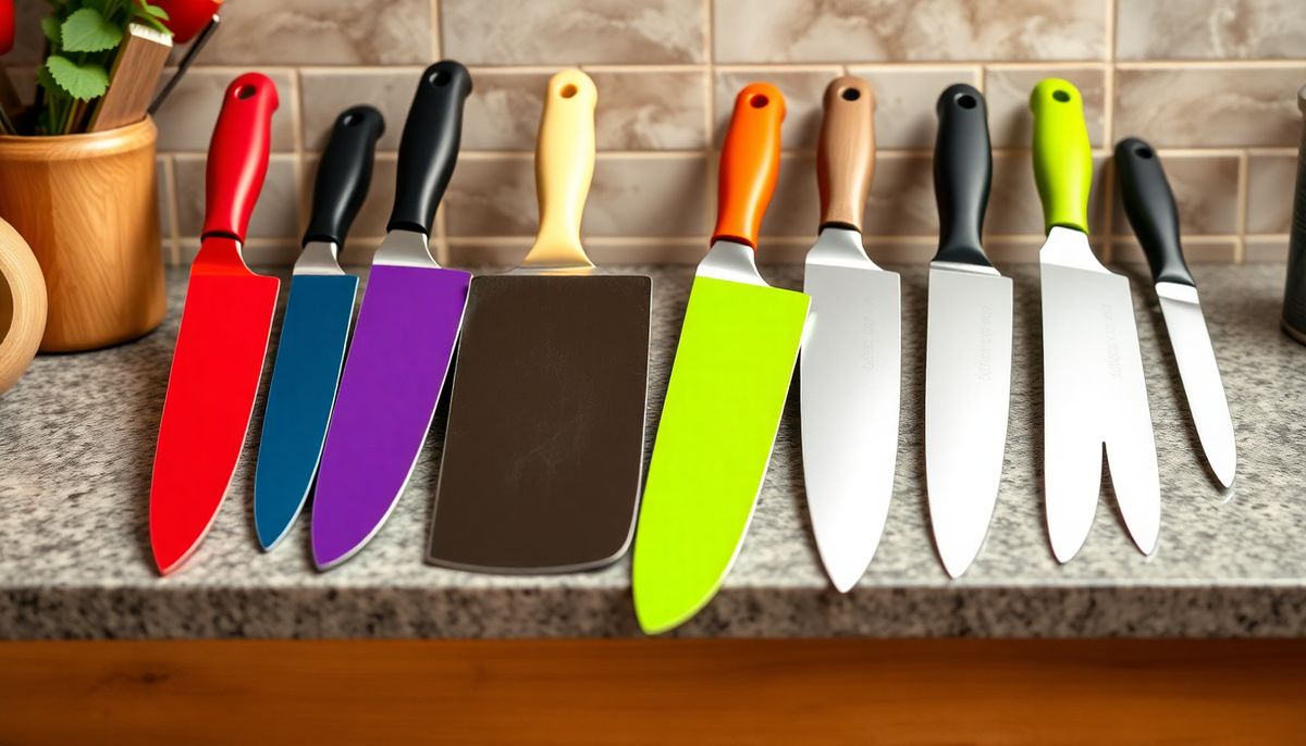 Top 10 Colorful Knives to Transform Your Cooking Experience – SiliSlick®