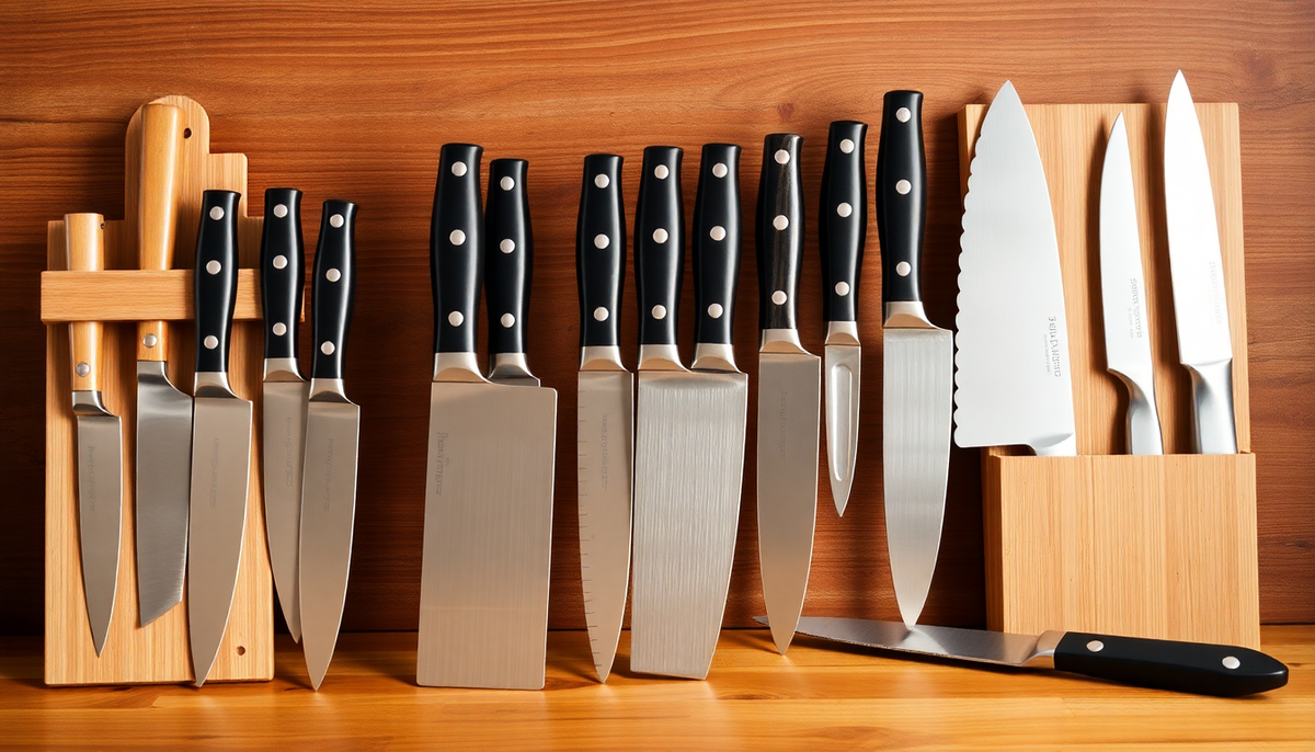 Best Kitchen Knife Kits for 2025: Iridescent, Rainbow & Damascus ...