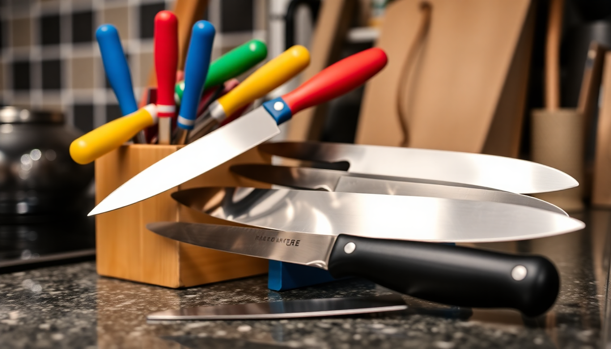 Discover the Best Colorful Kitchen Knife Kits for Chefs – SiliSlick®