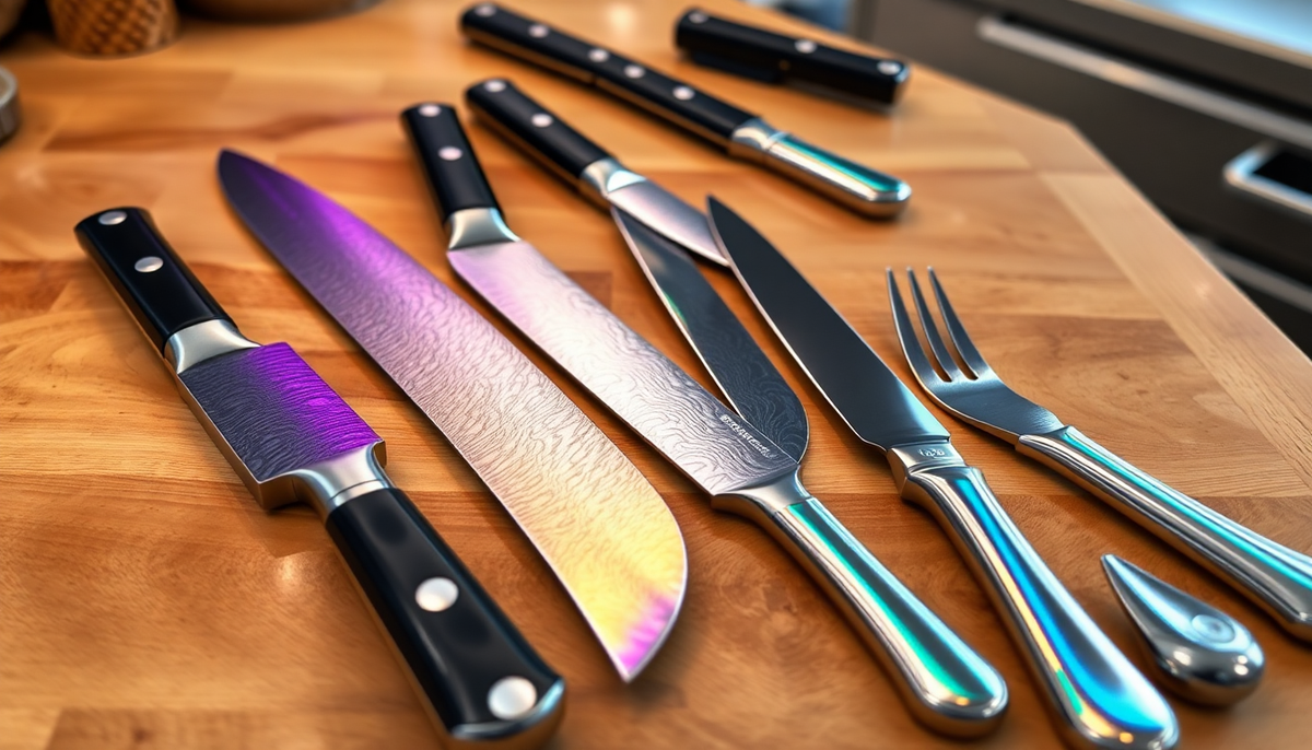 2025's Top Damascus Knife Kits & Iridescent Cutlery Guide – SiliSlick®