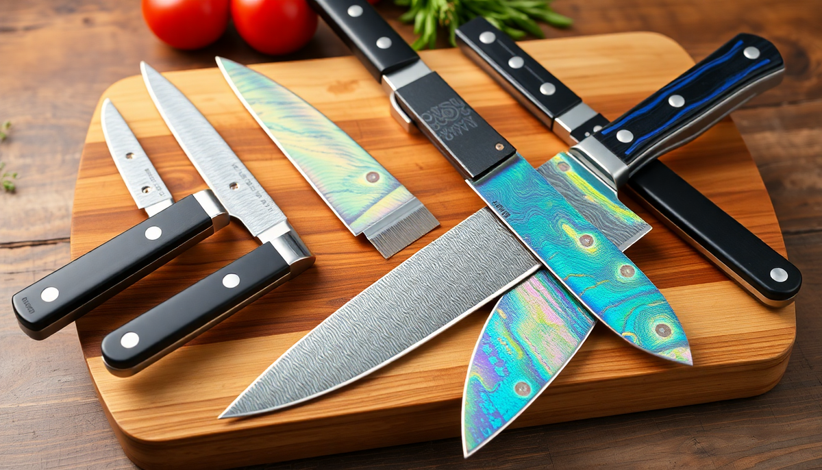 Top Damascus Knife Kits & Iridescent Sets for 2025 – SiliSlick®