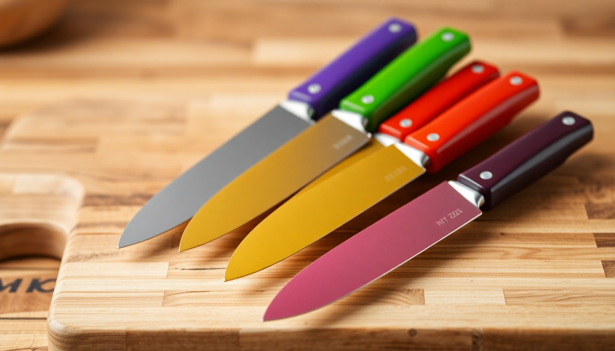 Brighten Your Kitchen: A Guide to Colored Kitchen Knives – SiliSlick®