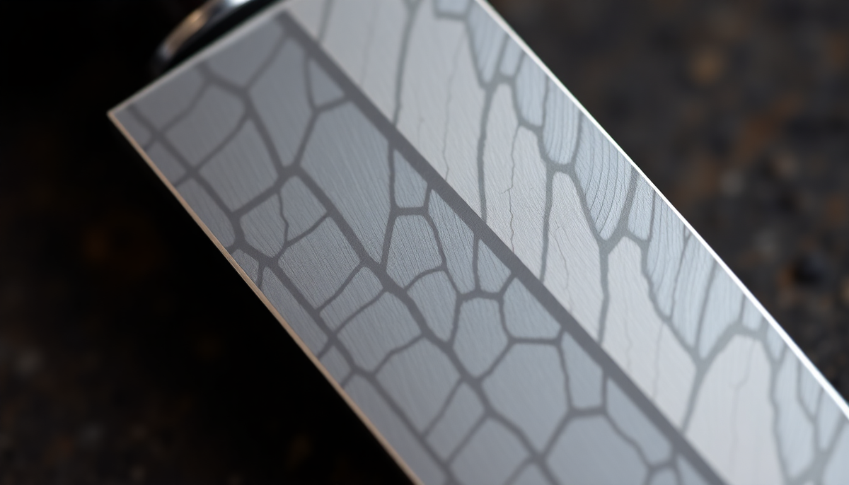 Damascus, PVD & Rainbow Titanium Knives: Fading vs Coating Failure ...