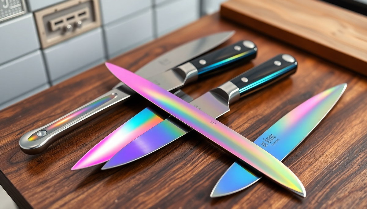 2025's Best Damascus Knife Kits & Iridescent Cutlery Collection ...