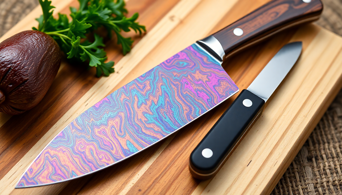 Discover the Best Colorful Damascus Knife Sets: Ultimate Guide – SiliSlick®