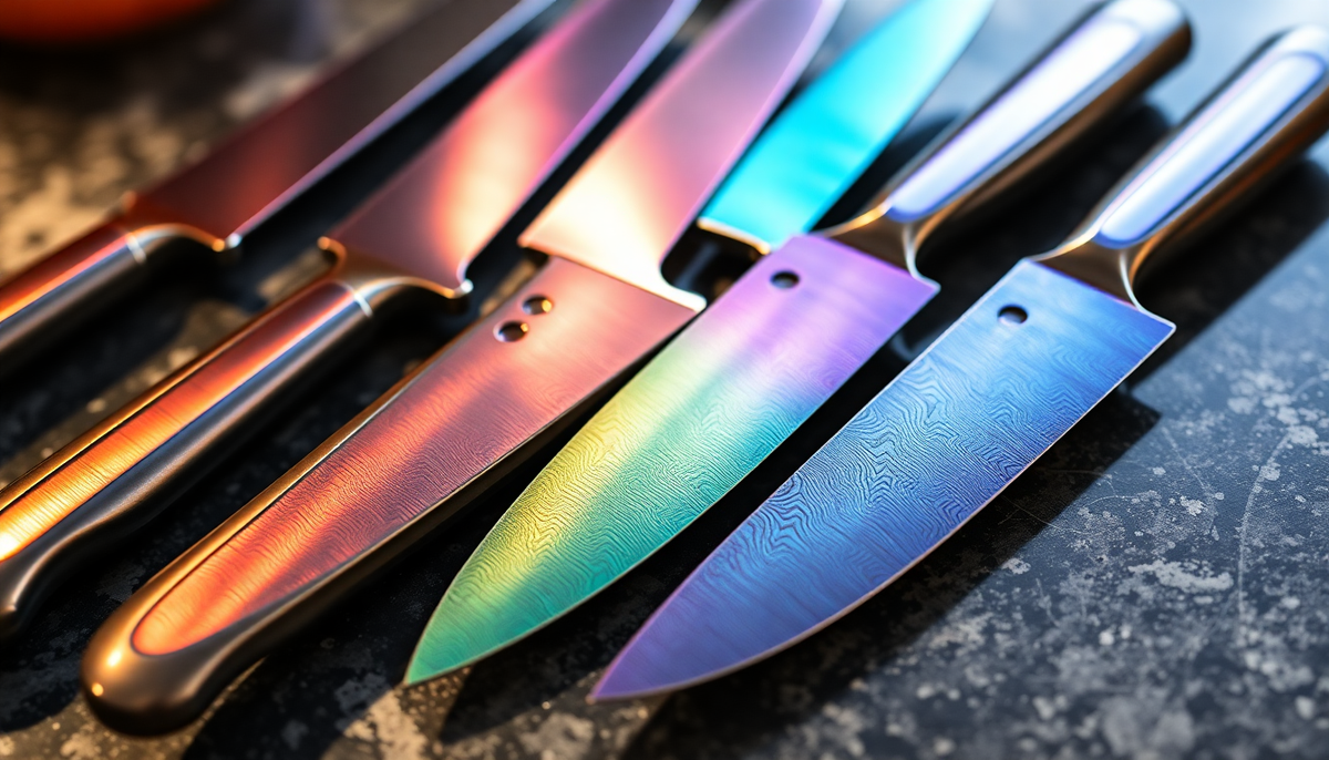 Dazzling Damascus: Choose the Best Iridescent Kitchen Knives – SiliSlick®