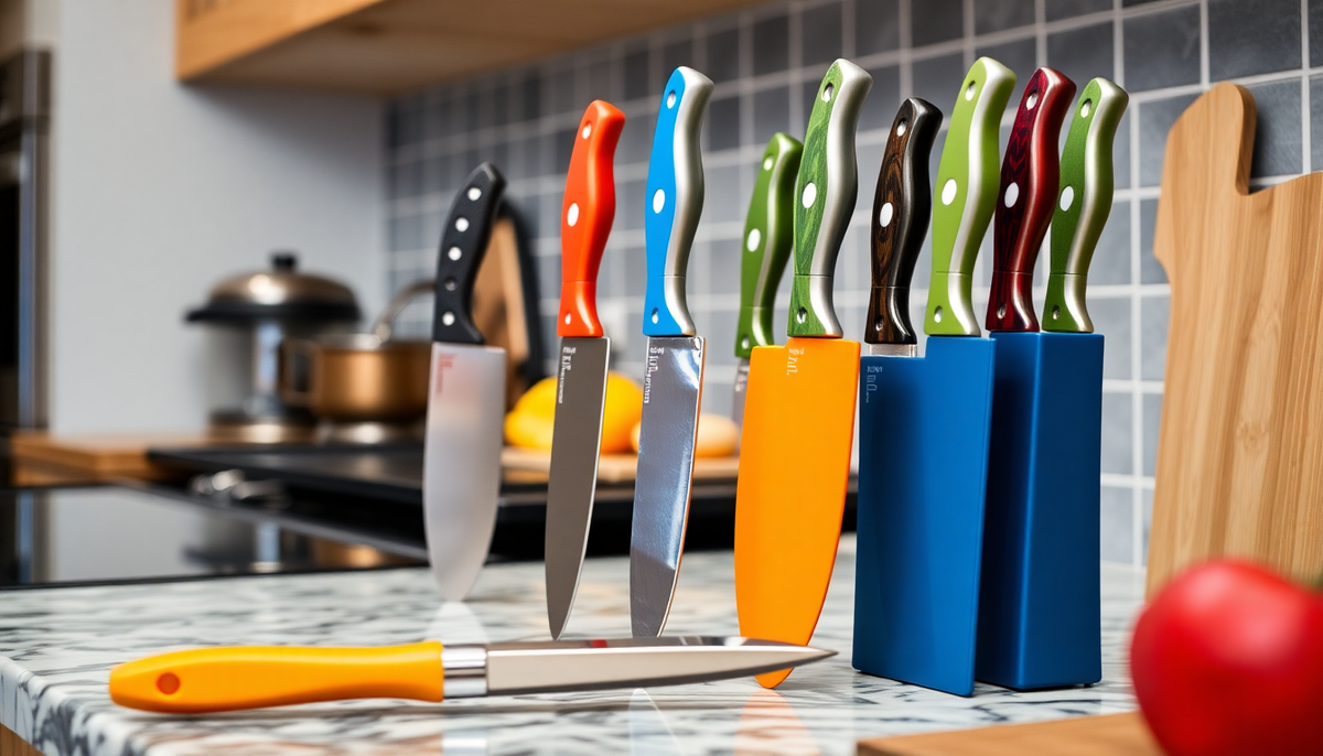 Elevate Your Kitchen: Best Colorful & Damascus Knife Sets Guide ...