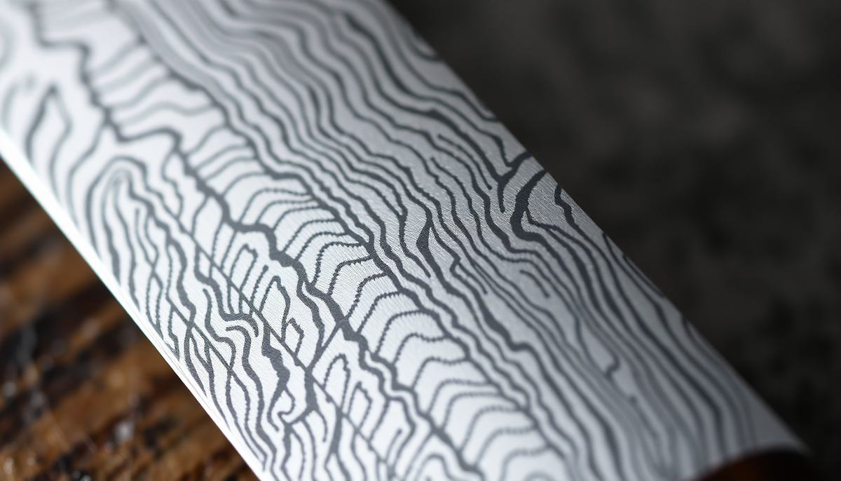 Next-Gen Coatings Transform Damascus & Rainbow Titanium Chef Knives ...