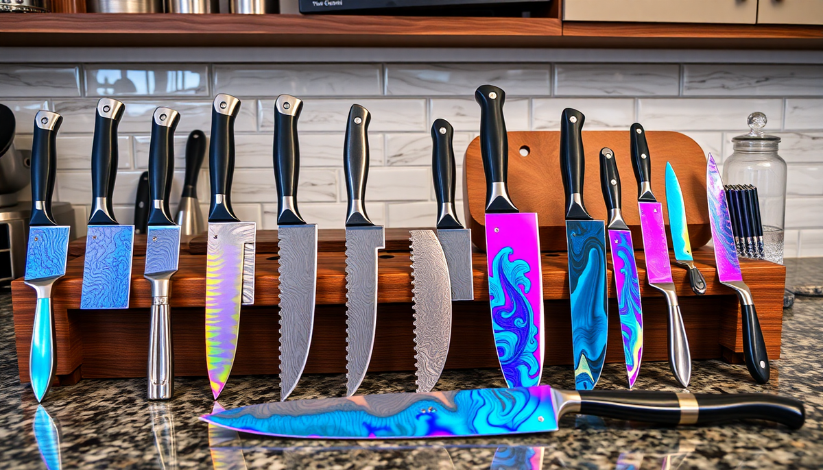 Top Damascus Knife Kits & Iridescent Knife Sets: 2025 Guide – SiliSlick®