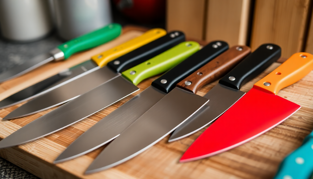 Top 10 Vibrant Kitchen Knives Every Chef Must Have – SiliSlick®