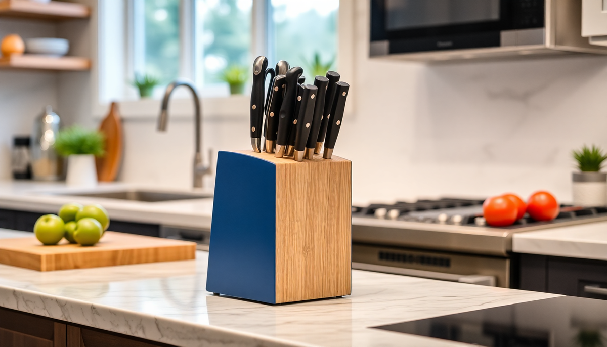 Ultimate Guide to Choosing a Stylish Blue Knife Block – SiliSlick®