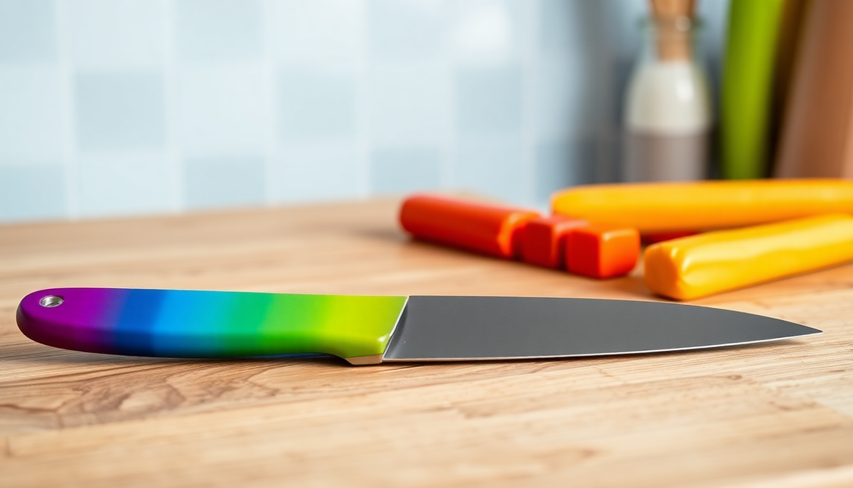 Discover the Best Rainbow Knife Sets for Every Chef – SiliSlick®