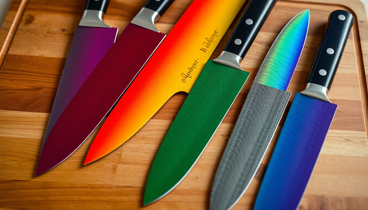 Top Rainbow & Damascus Knife Sets for Every Chef's Kitchen – SiliSlick®