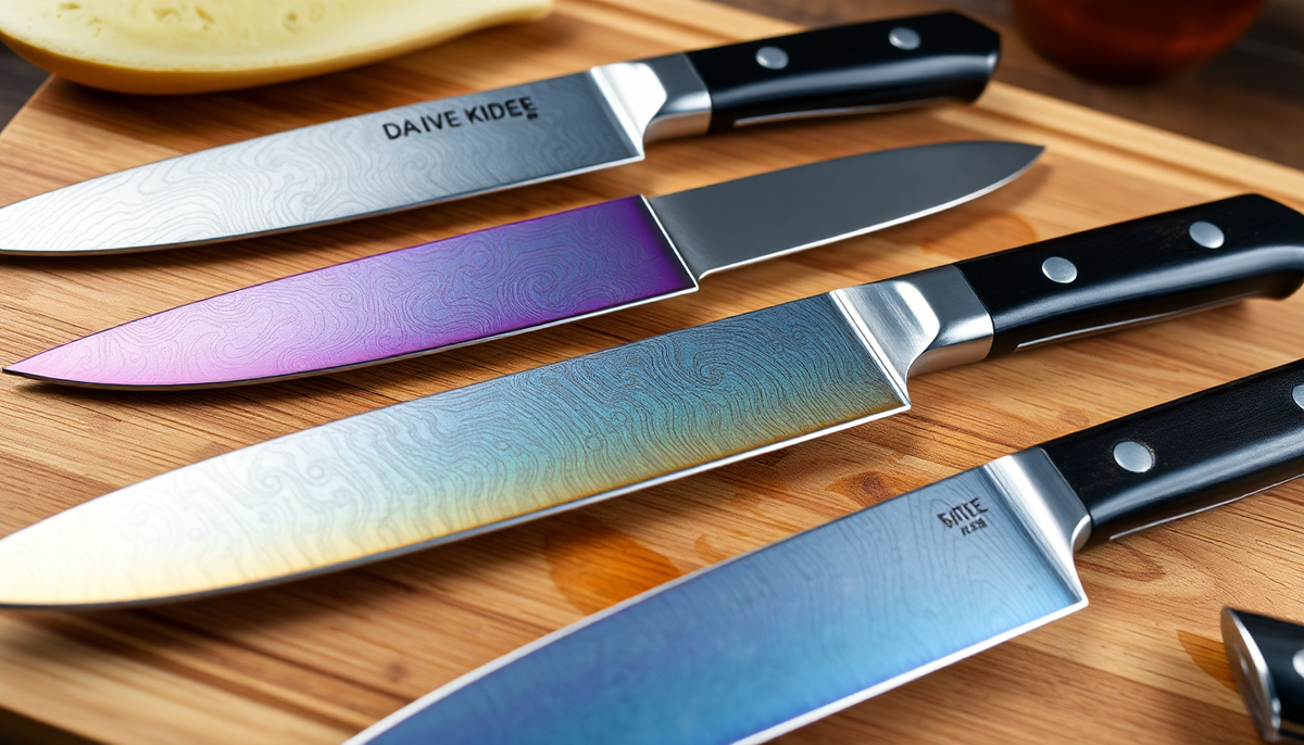 The 2025 Guide to Iridescent & Damascus Knife Kits for Chefs – SiliSlick®
