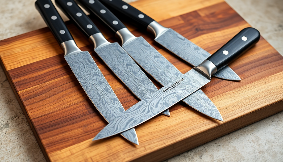 Elevate Your Cooking: 2025 Guide to Damascus Knife Kits & Iridescent ...