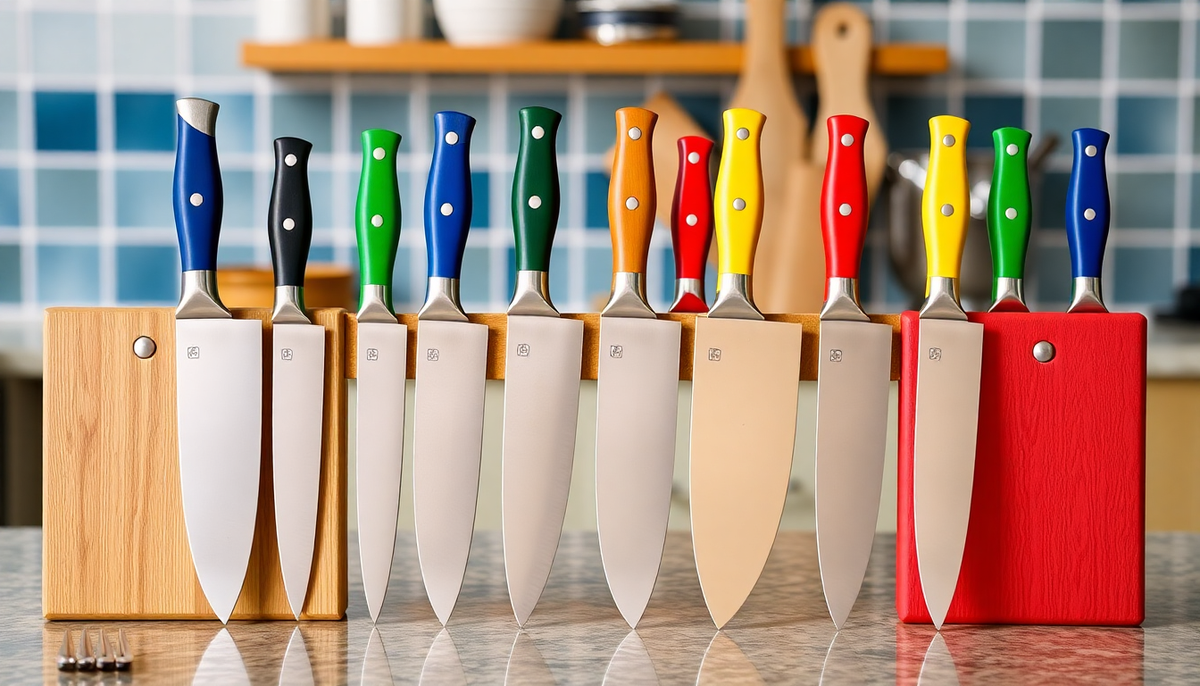 Explore the Best Colorful Knife Sets for Every Chef – SiliSlick®